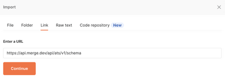 Testing Merge's Unified API via Postman